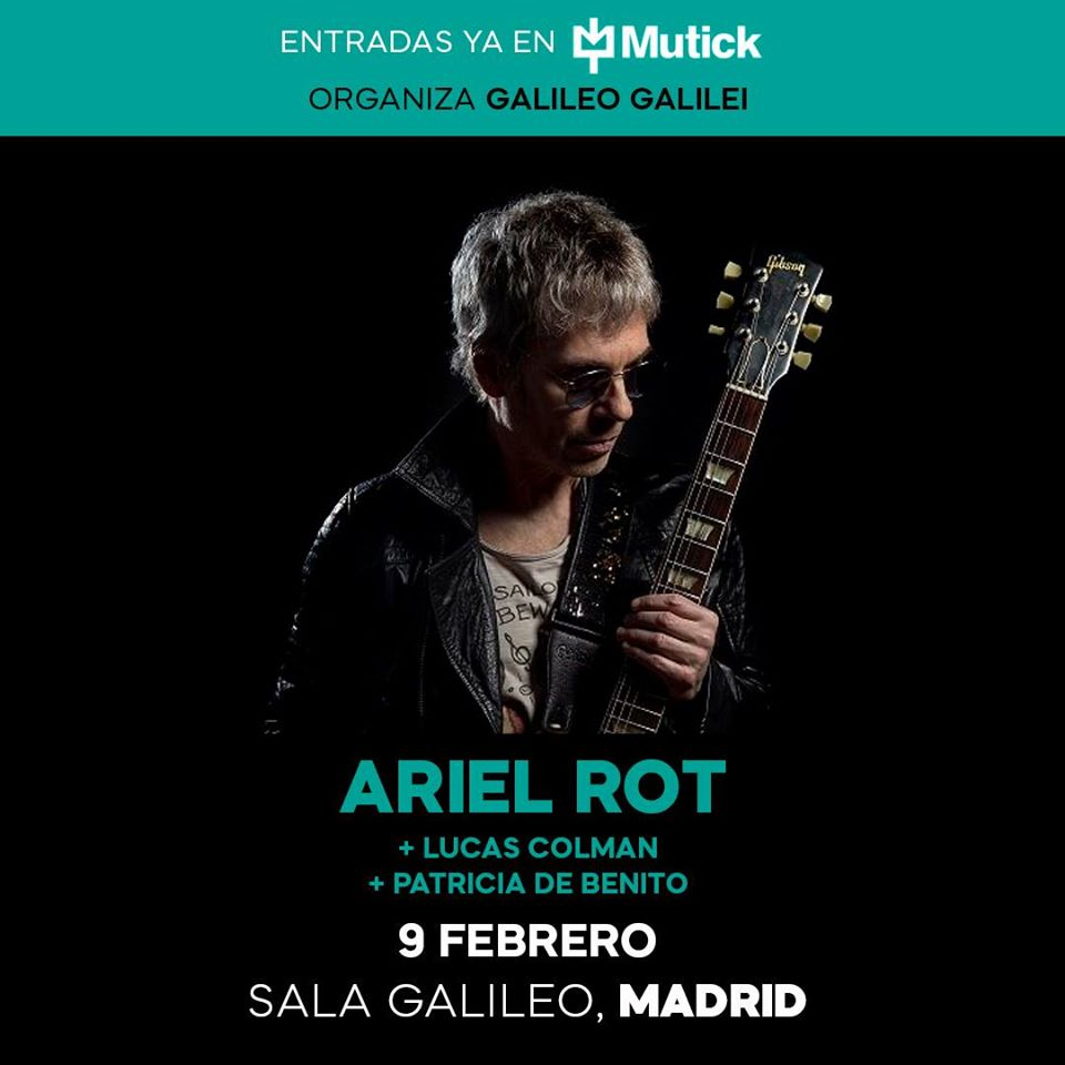 ARIEL ROT EN MADRID - Diario de un Rockero