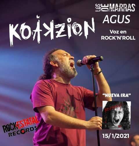 AGUS DE LOS DE MARRAS COLABORACIÓN EN EL "NUEVA IRA" DE KOAKZIÓN - Diario de un Rockero