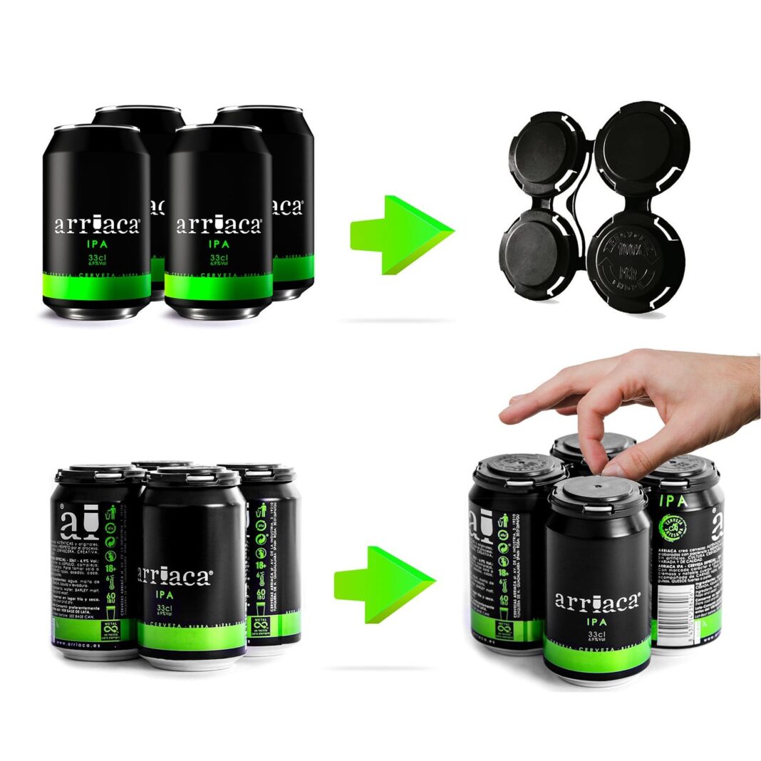 FORMATO FOUR PACK EN LATAS DE CERVEZA - Diario de un Rockero