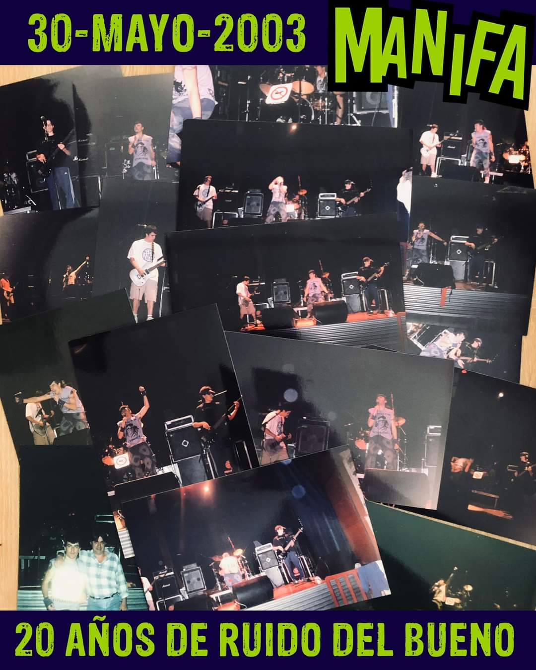 MANIFA: 20 AÑOS DE PURA REBELDÍA Y AUTENTICIDAD PUNK - Diario de un Rockero