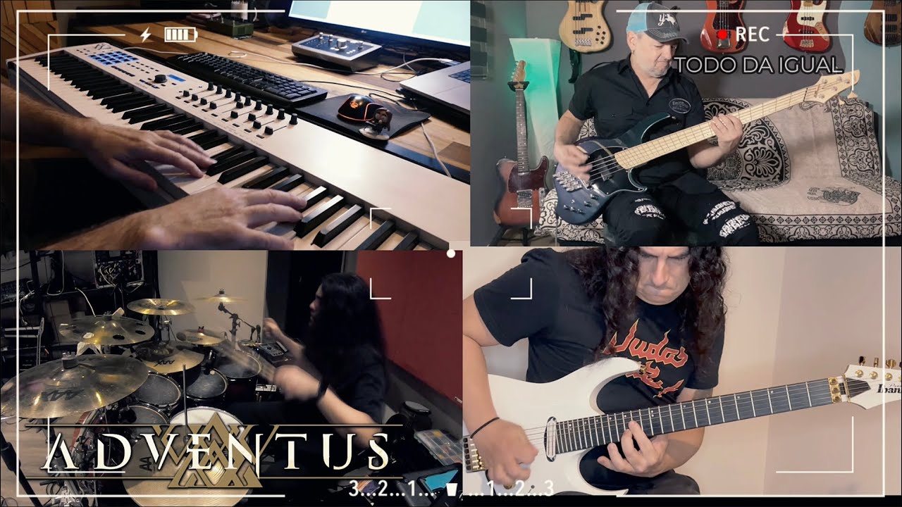 ADVENTUS PRESENTA SU TEMA "TODO DA IGUAL" - Diario de un Rockero
