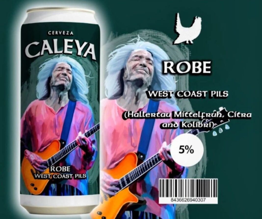 CALEYA HOMENAJEA A ROBE - Diario de un Rockero